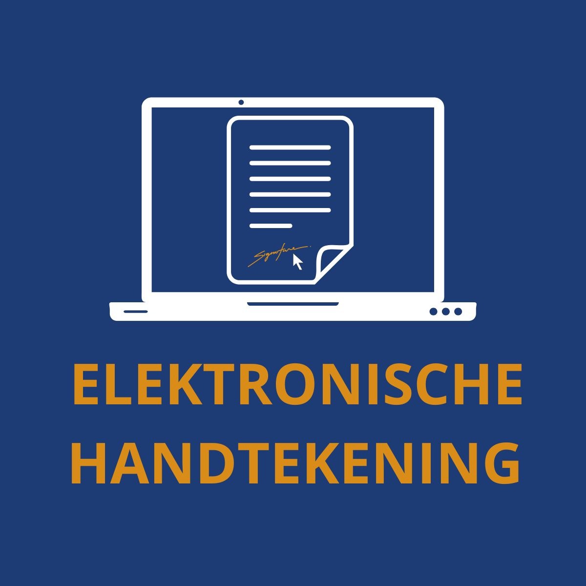 Elektronische handtekening – weergave voor tussenpersoon - VitisLife